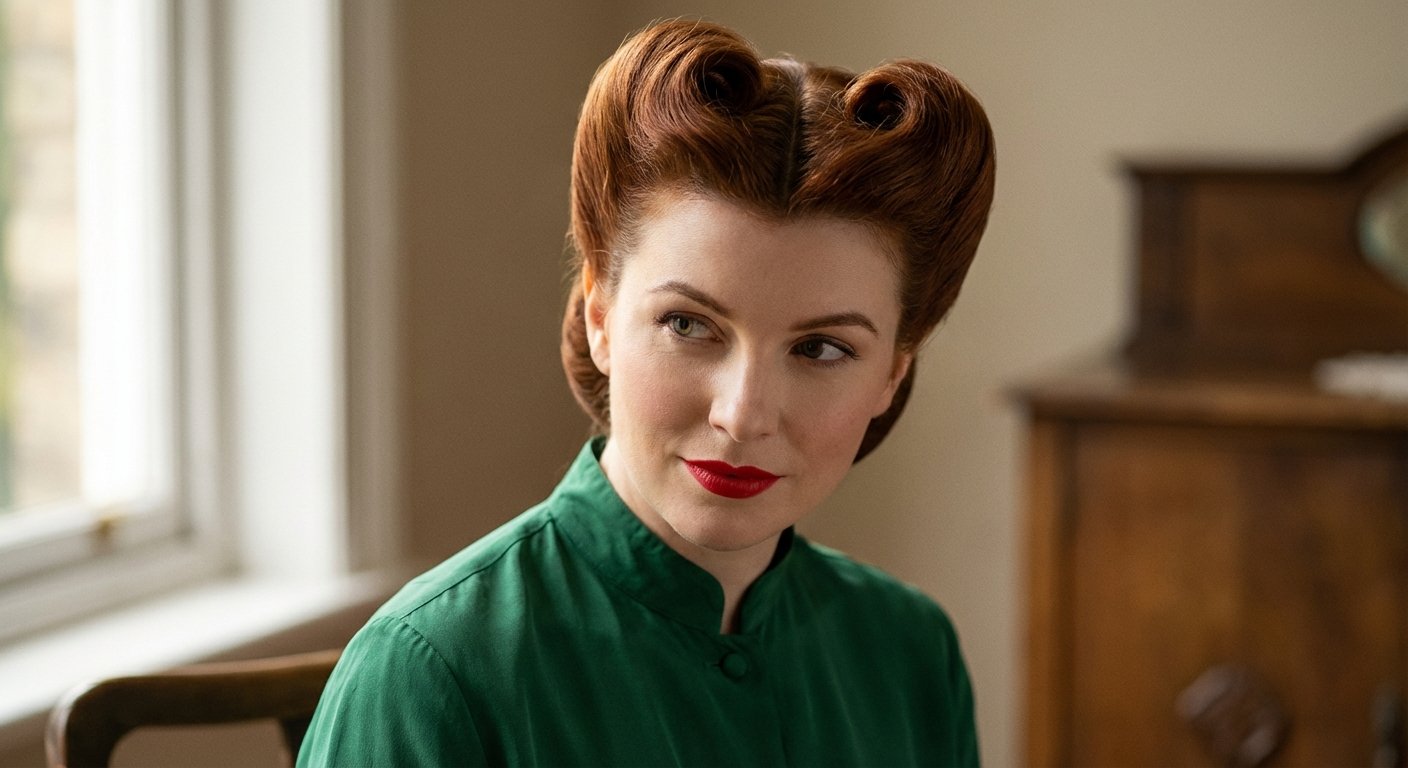 1940s Victory Rolls: The Ultimate Vintage Hairstyle Guide | Timeless ...