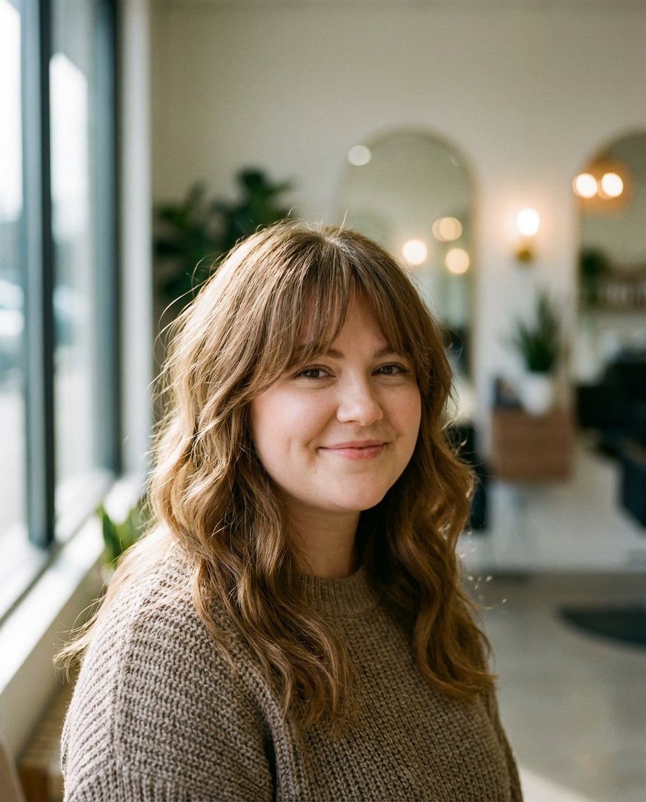 Best Bangs for Round Faces: The Ultimate Guide to Flattering Fringe ...