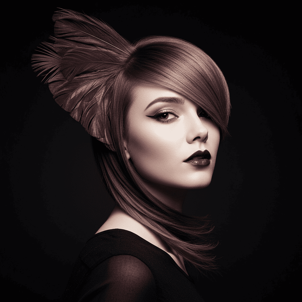 Asymmetrical Butterfly Cut | Butterfly Cut Gallery: The Feathered Layer ...