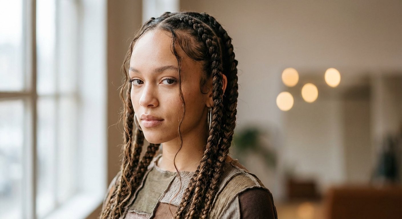 Cute Boxer Braids Ideas for High Forehead Faces in 2026 | Trending ...