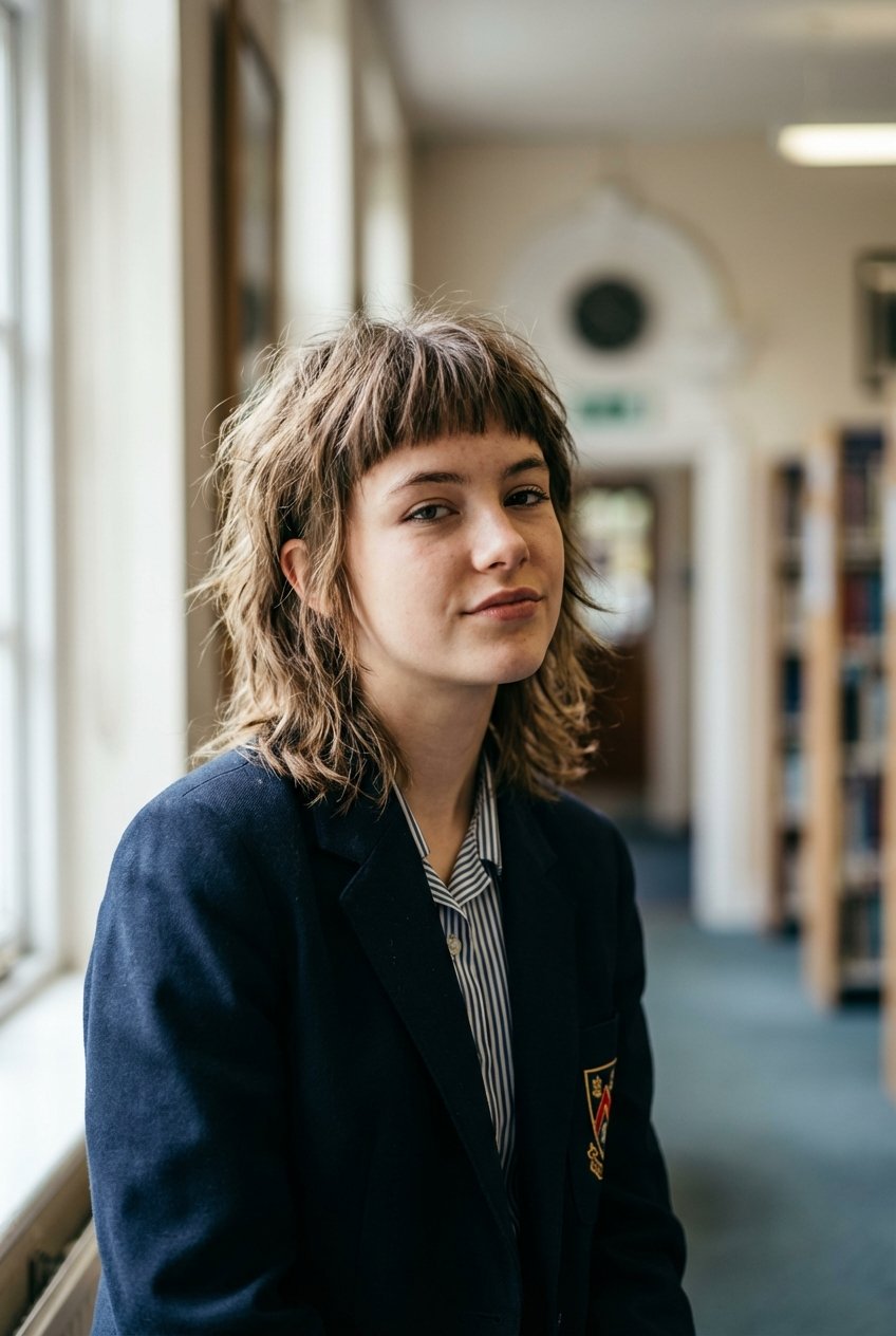 Edgy Fringe Looks for the Modern School Girls | distinct Style Guide ...