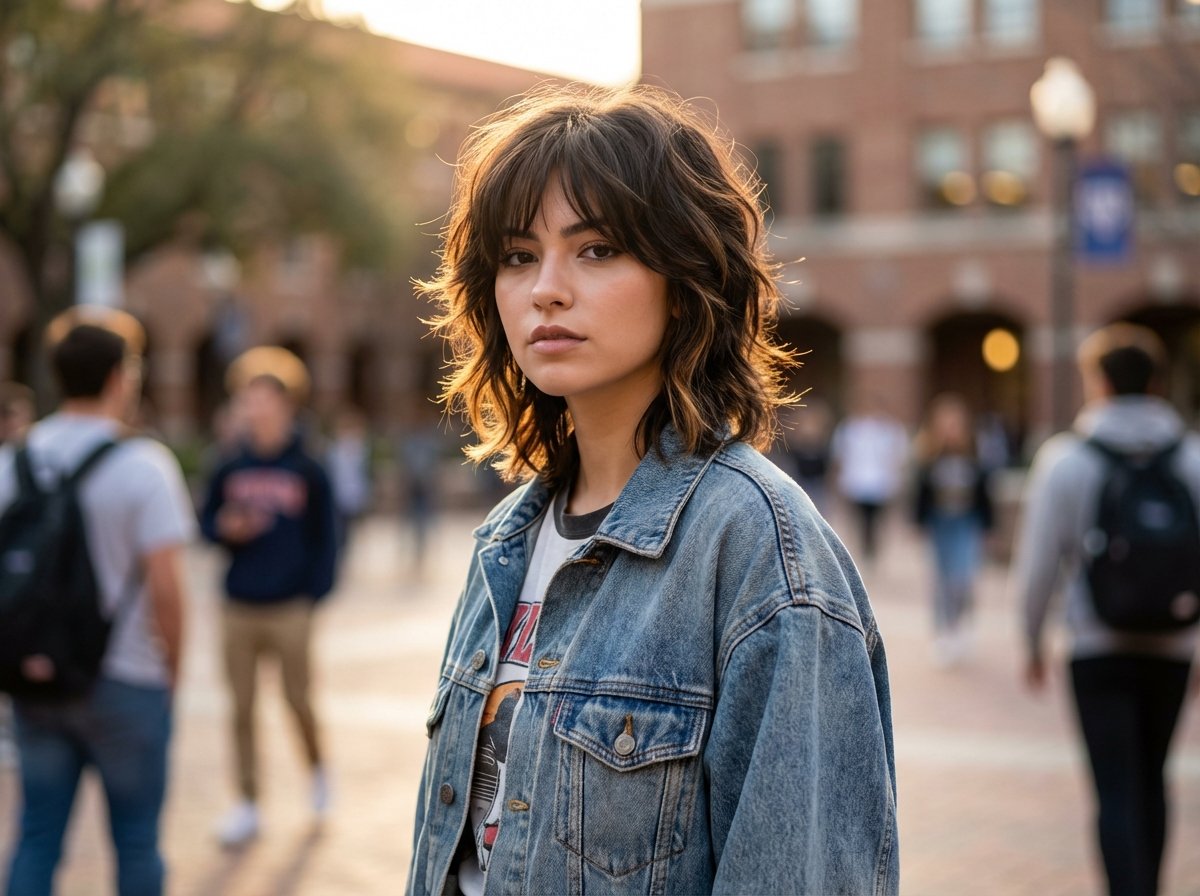 Edgy Layered Hair Looks for the Modern College Student | Campus Style ...