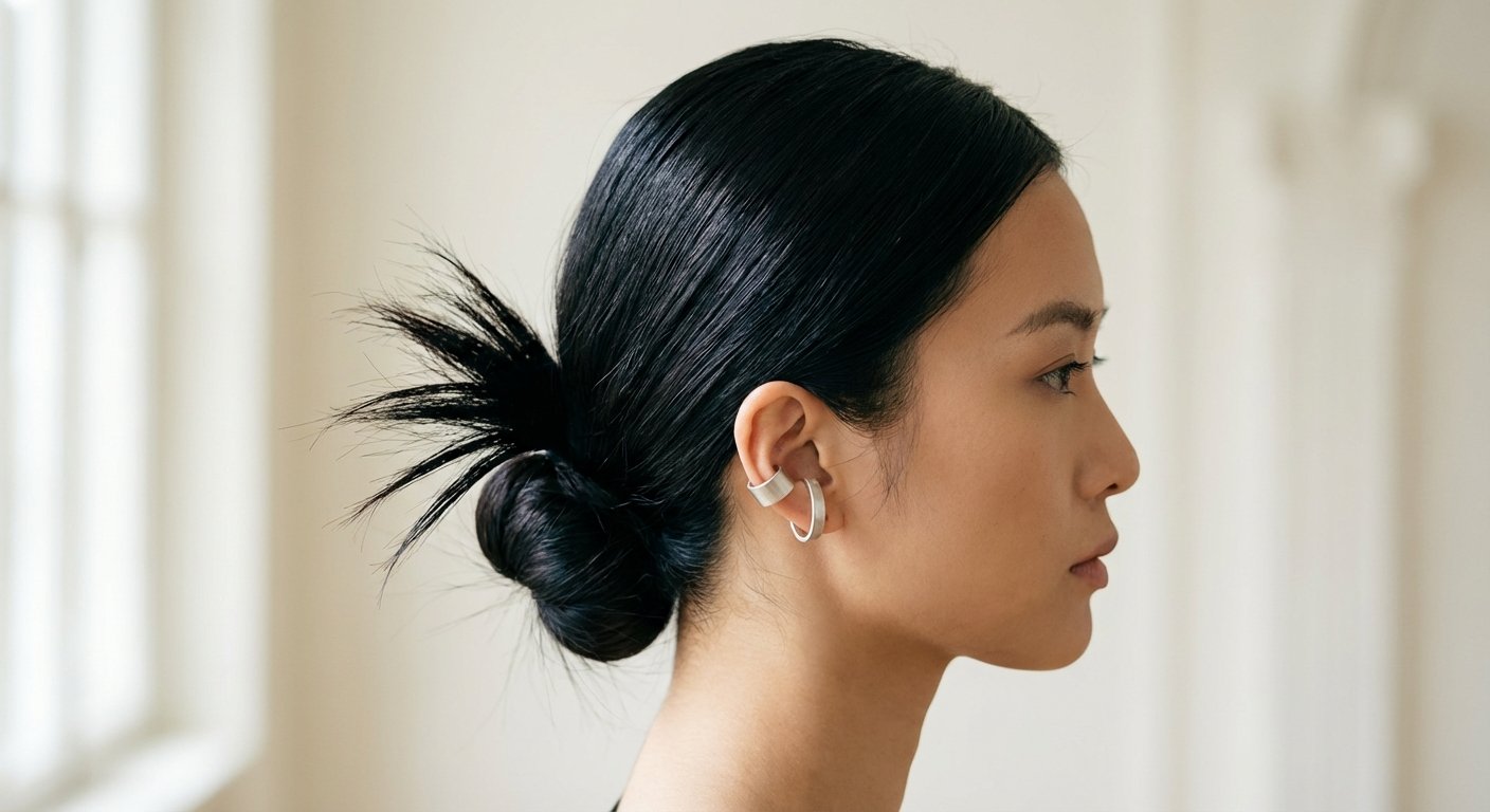Edgy Low Bun Looks for the Modern Asian Women | The Ultimate Style ...