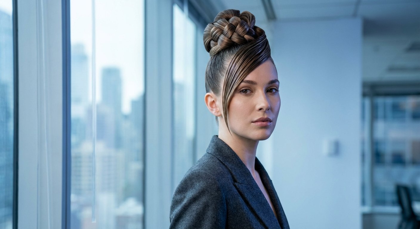 Edgy Updo Looks for the Modern Professional Woman | Redefining Office ...