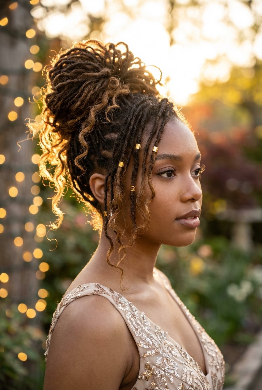 Elevate Your Homecoming Look with these 12 Microlocs Ideas | The ...
