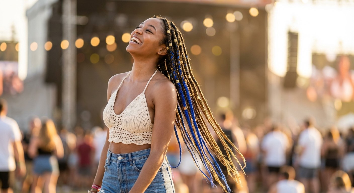 Fun and Low-Maintenance Lemonade Braids Ideas for Festival Goers | The ...