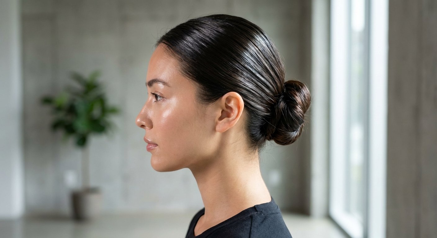 How to Achieve the Perfect Shiny Twisted Bun at Home | The Ultimate ...