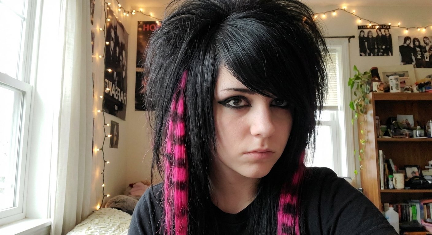 How to Achieve the Perfect Retro Emo Hair at Home | The Ultimate DIY ...