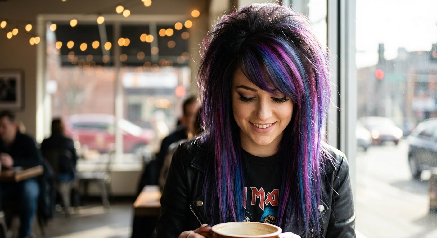 How to Style Scene Hair for a First Date | The Ultimate Guide to Edgy ...