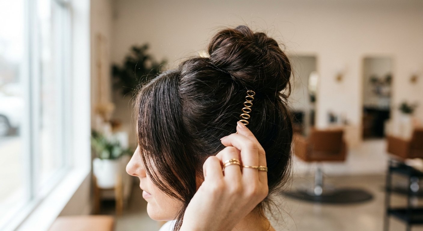 How to Use Spin Pins for Perfect Buns | The Ultimate Hair Styling Guide ...