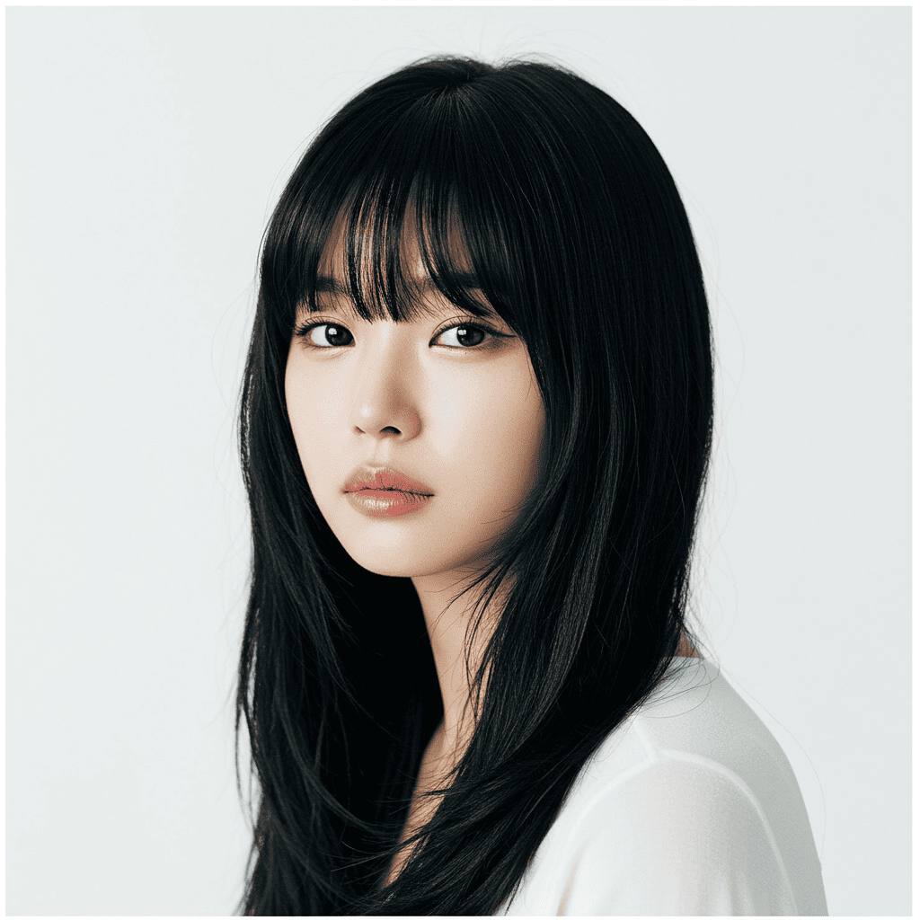 Feather Light Fringe | K-Beauty Hair Trends: Korean-Inspired Styles