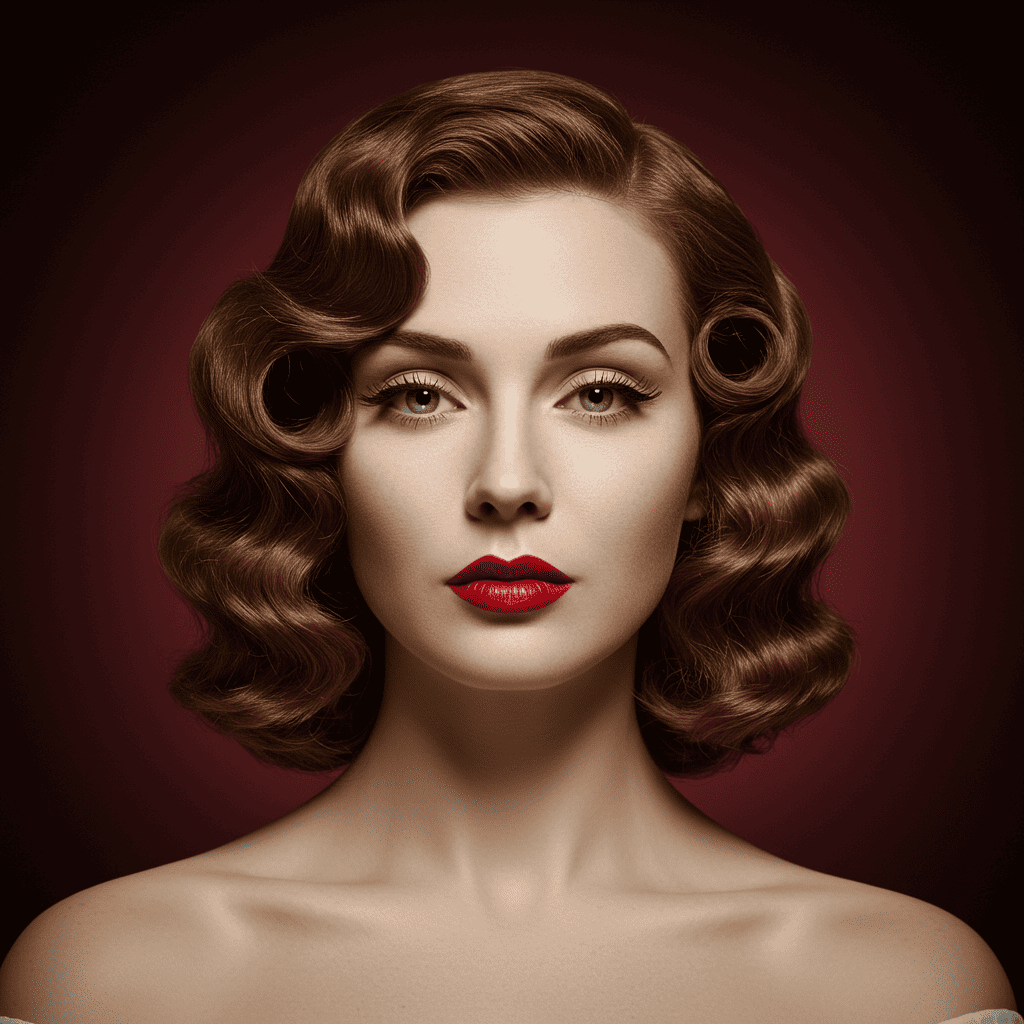 Vintage Victory Rolls Length | Long Hair Luxe: Statement Styles Past ...