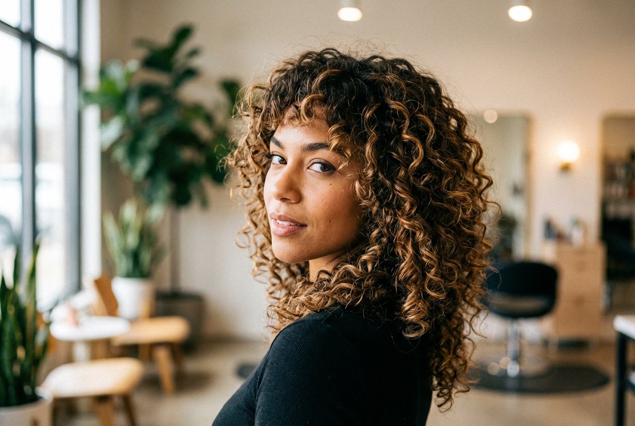 Low-Maintenance Wolf Cut for Type 3C Hair | The Ultimate Volume Guide ...