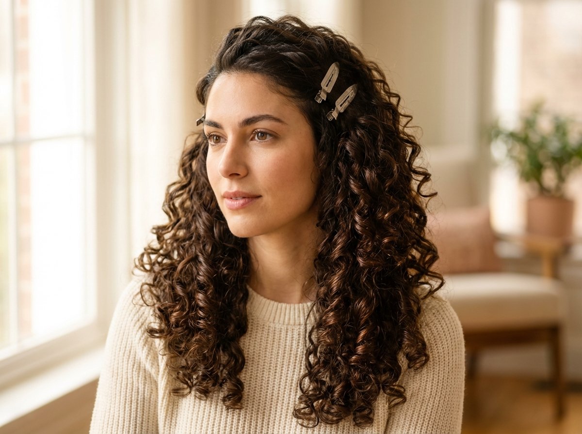 Mastering Pin Curls: Tips for Type 3B Hair | The Ultimate Definition ...