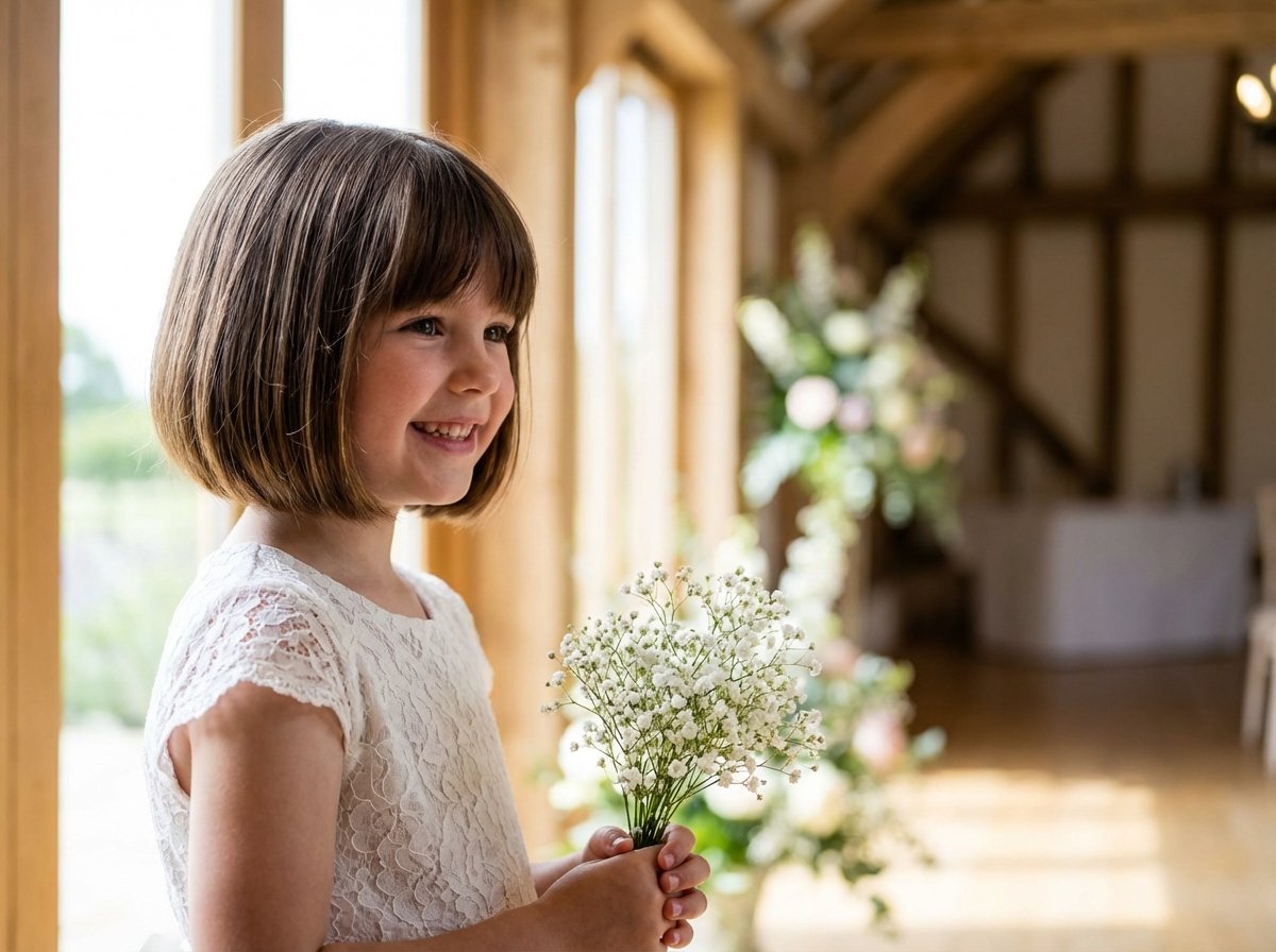 40 Mature Bob Cut Looks for Flower Girls Designed to Impress | Wedding ...