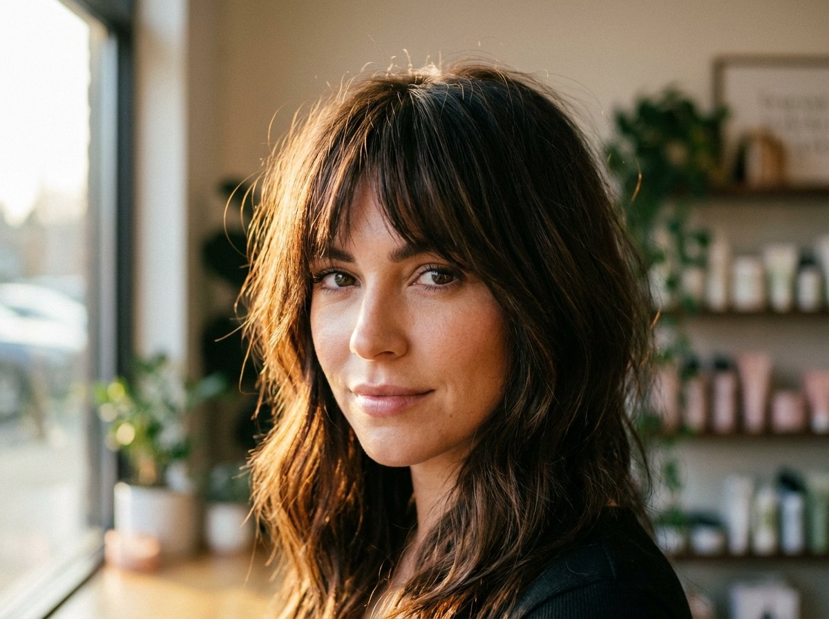 Messy Fringe Ideas for Low Forehead Faces in 2026 | The Ultimate Style ...