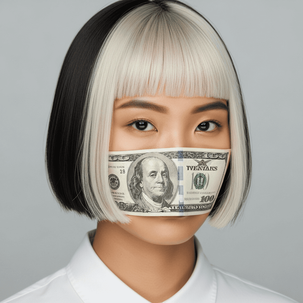 Bleach Blonde Contrast | Money Piece Highlights: The Face-Framing Trend