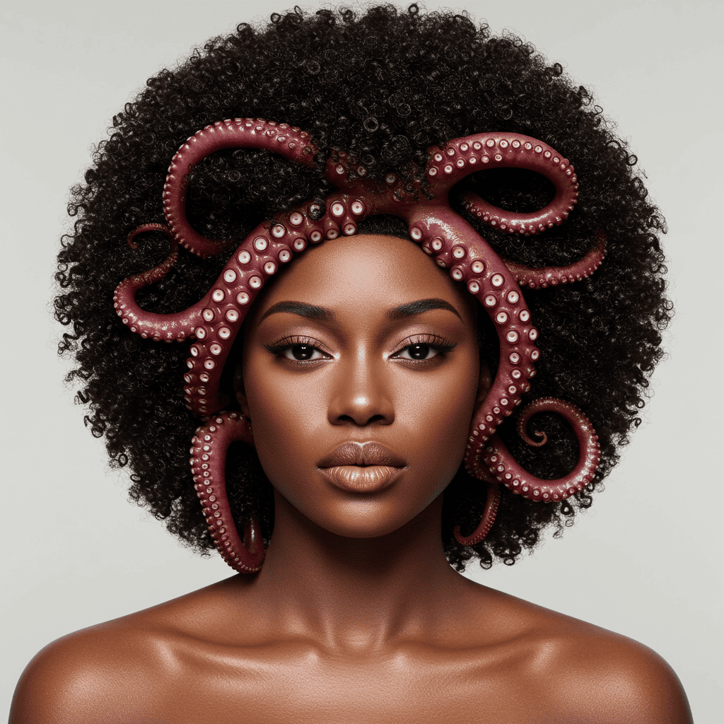 Natural Afro Octopus | Octopus Haircut: The Viral Sensation Explained