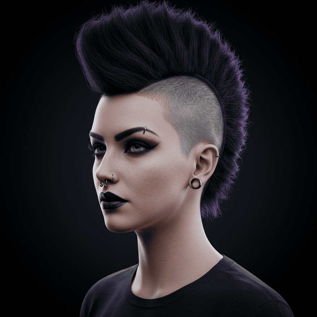 Mohawk Pixie Punk | Pixie Cut Paradise: 50 Ways to Rock Short Hair