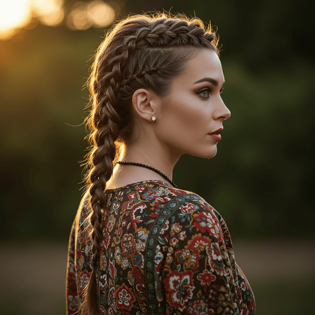 Pixie Braided Accent | Pixie Cut Paradise: 50 Ways to Rock Short Hair