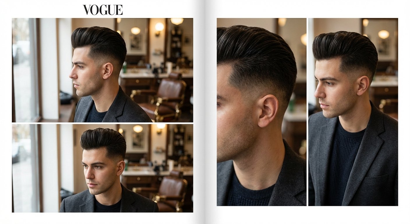 The Pompadour: A Classic Men's Look | Ultimate Style Guide | Hairstyle ...