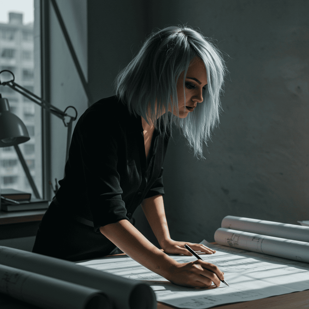 Architect Asymmetric Cut | Professional Power Cuts: Boardroom to Happy Hour