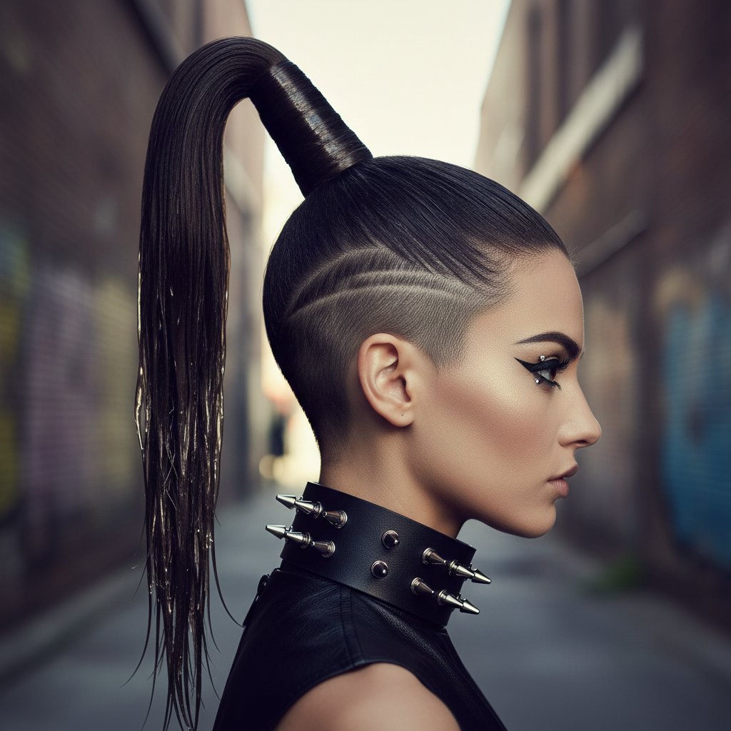 Sleek Ponytail Maintenance 101: Keep Your Look Punk | The Ultimate ...