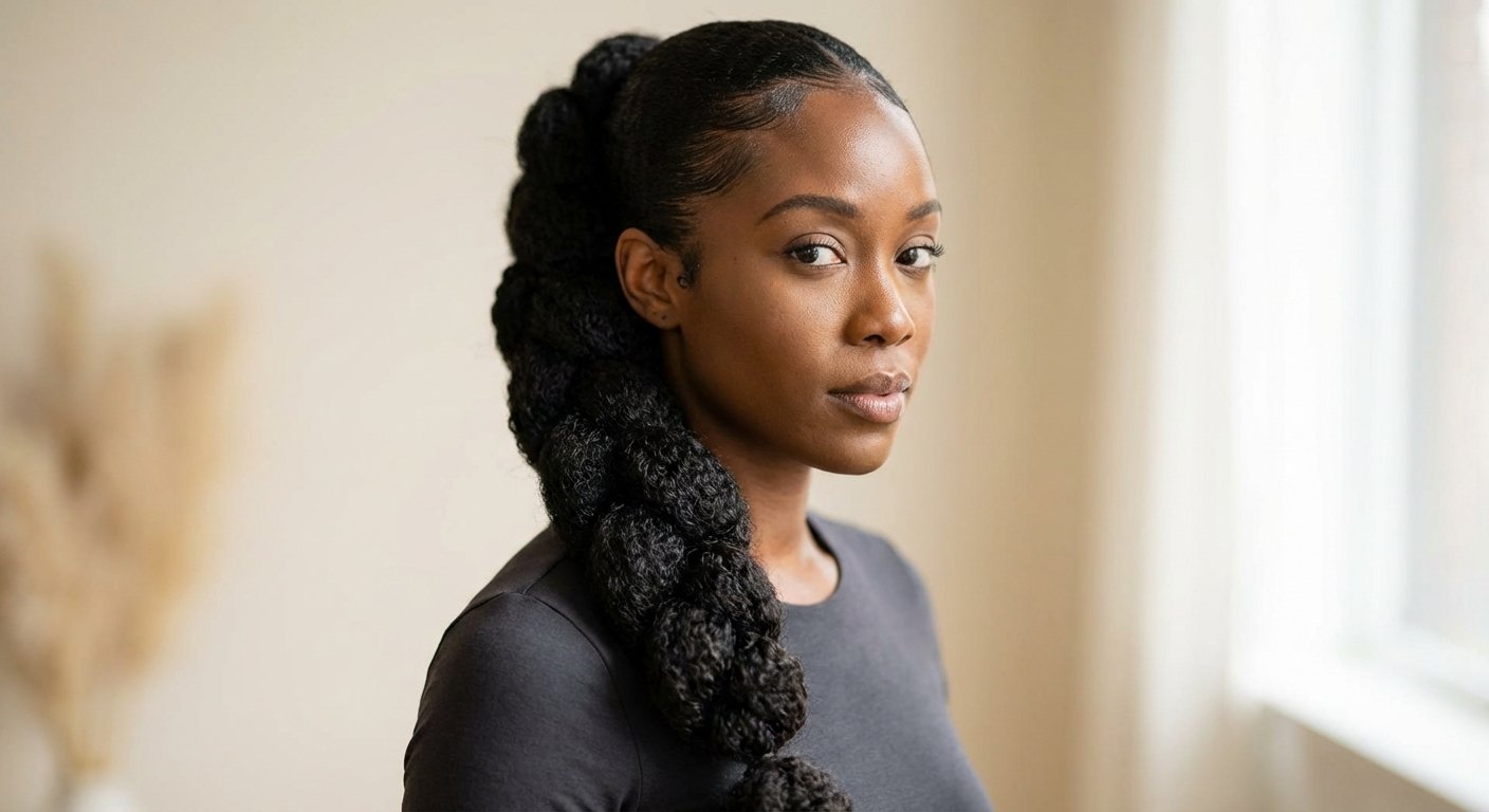 Styling Coily Hair: The Pull-Through Braid Guide | Voluminous ...