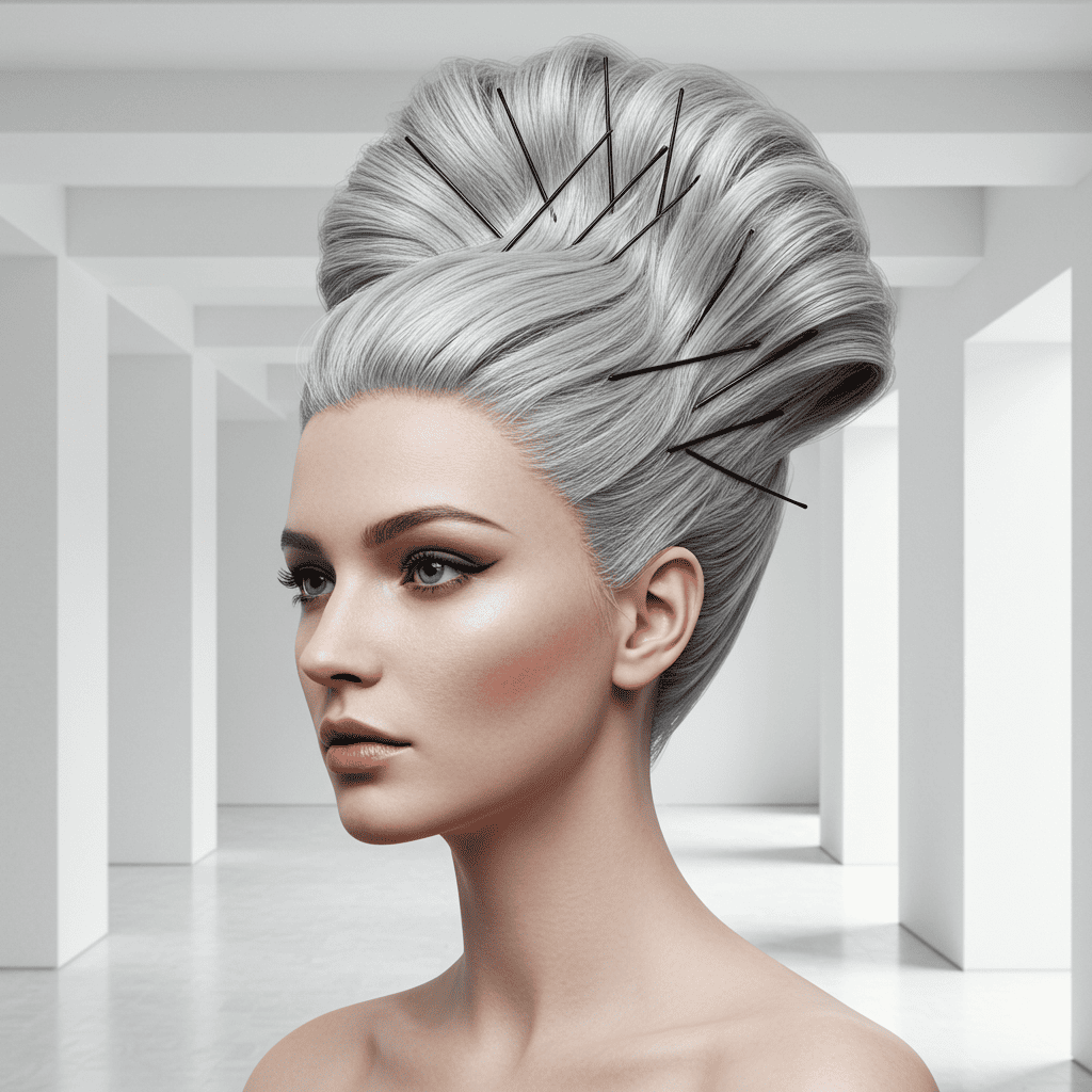 Architectural Updo | Wedding Guest Hair: 100 Elegant Options