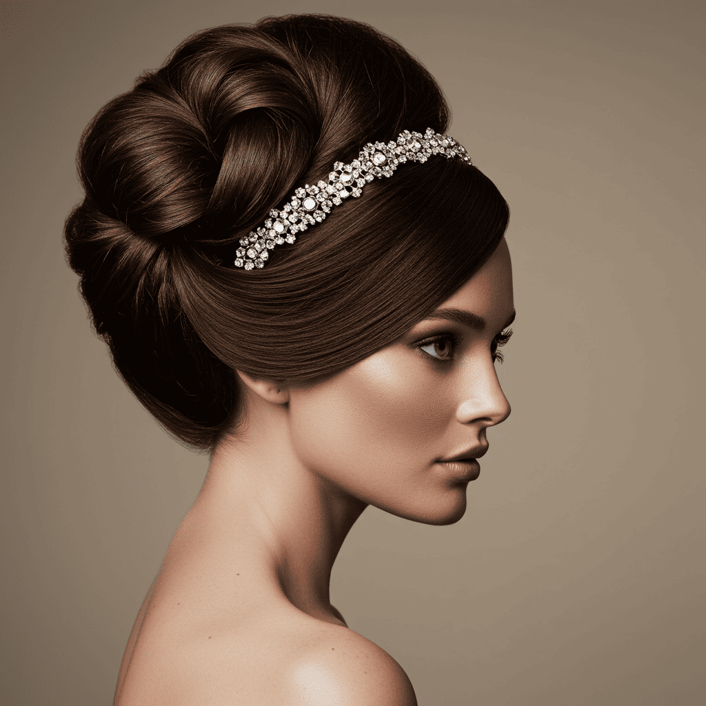 Classic Beehive Updated | Wedding Guest Hair: 100 Elegant Options