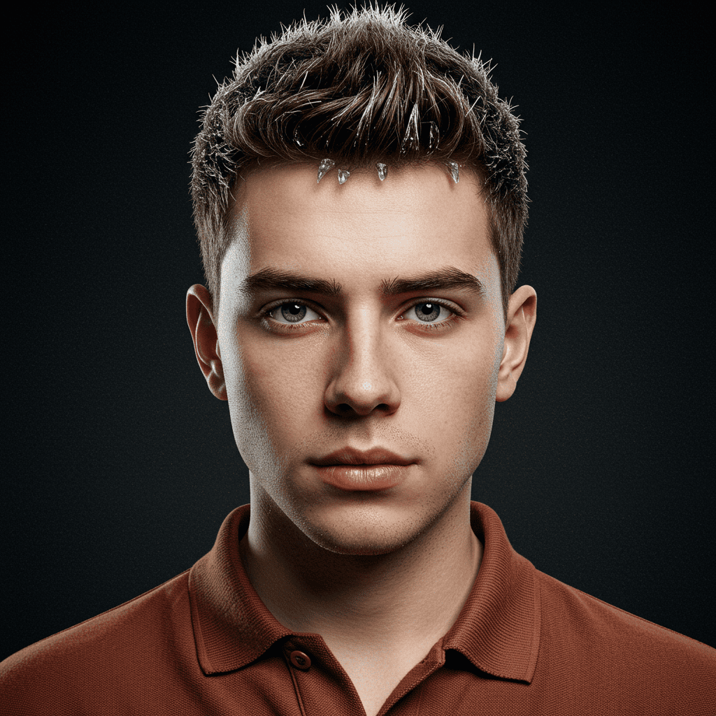 Spiky Frosted Tips | Y2K Hair Revival: Nostalgic 2000s Comeback