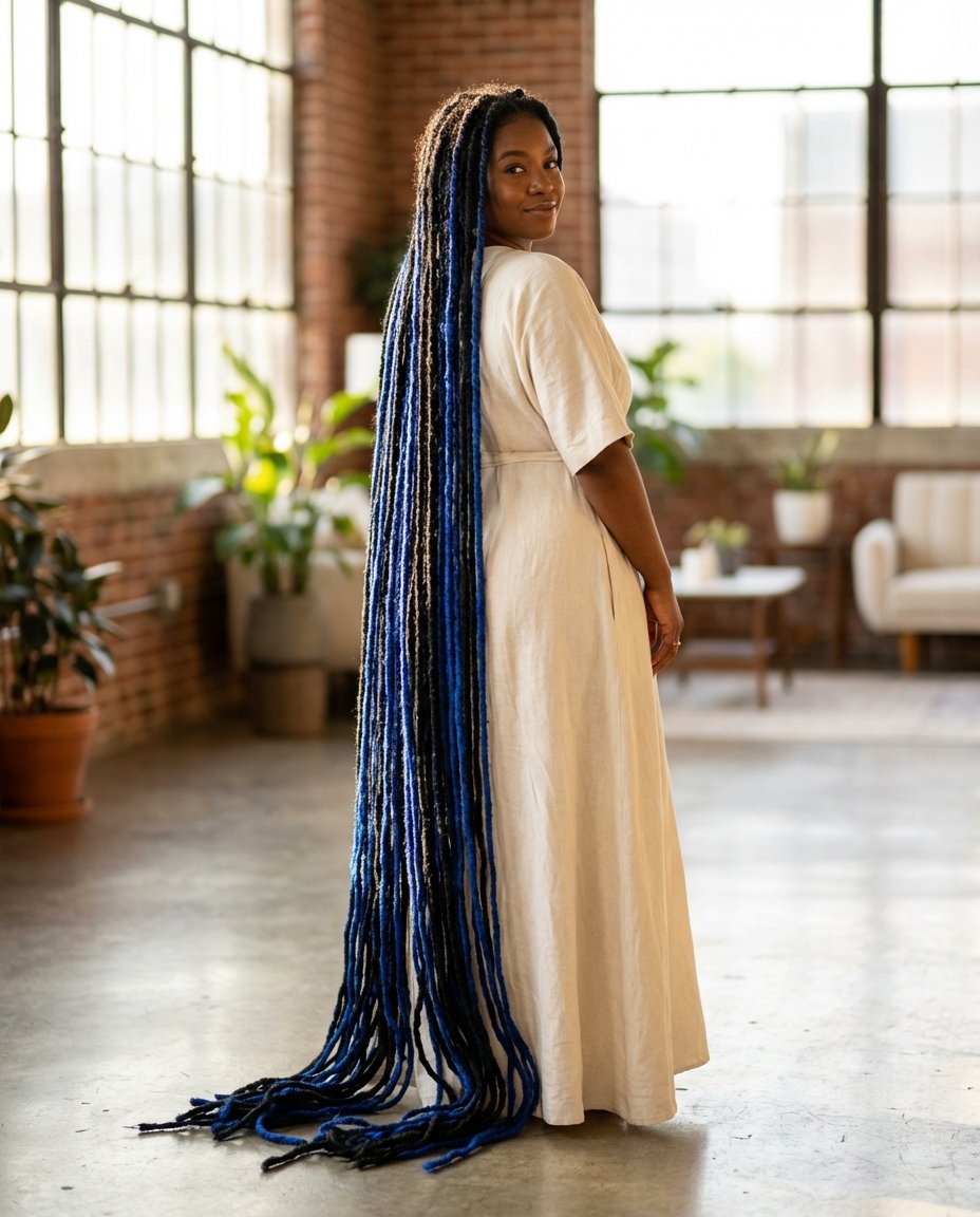 Yarn Braids Inspiration: 5 Looks for Knee-Length Hair | The Ultimate ...